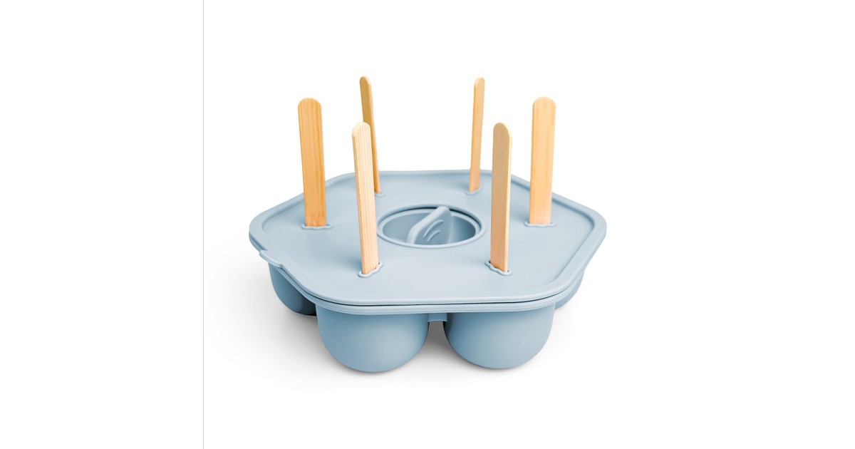 CHERUB BABY SILICONE 2 IN 1 FREEZER TRAY + POPSICLE MOLDS DUCK EGG ...