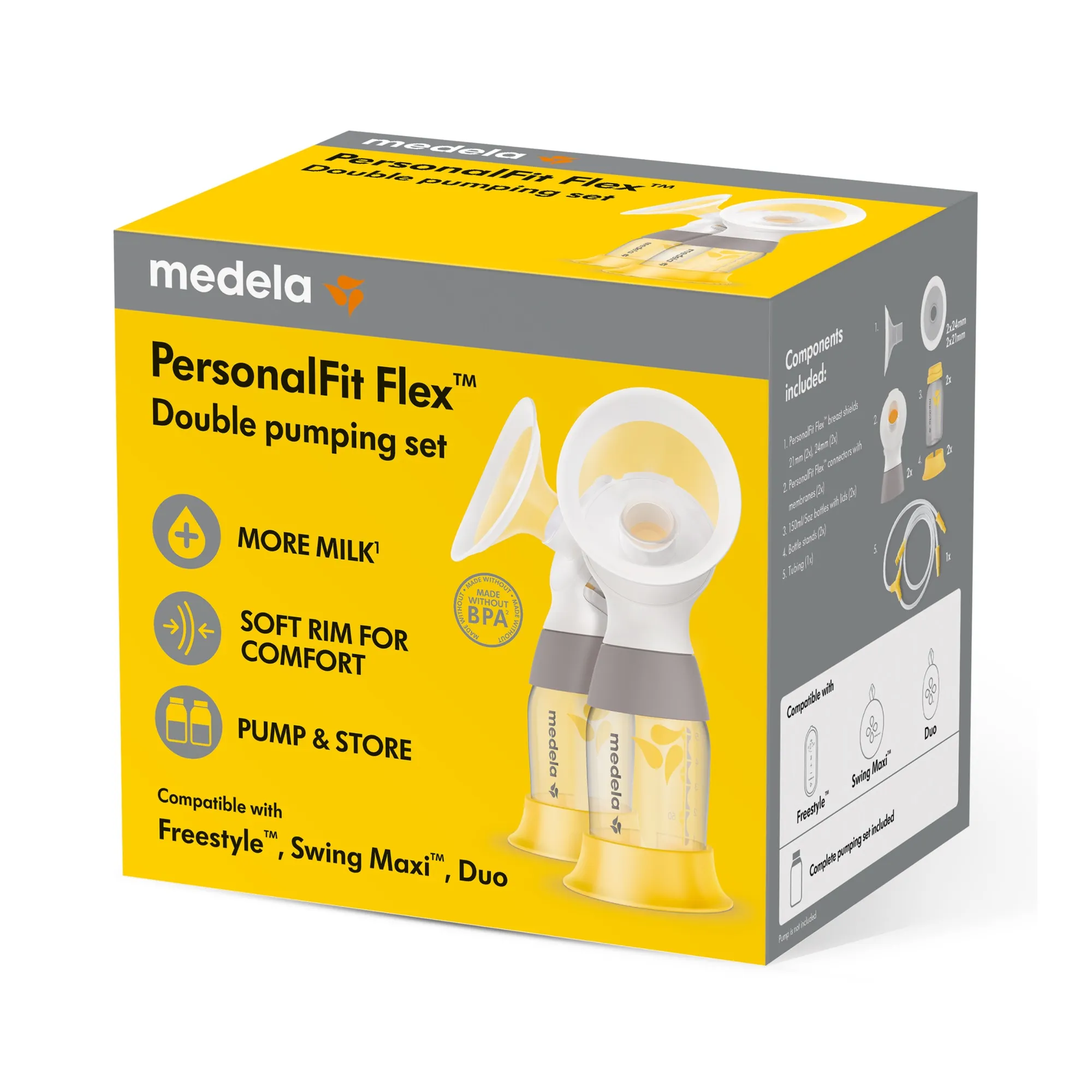 Medela Personalfit Flex™ Double Pumping Set | Baby Bunting NZ
