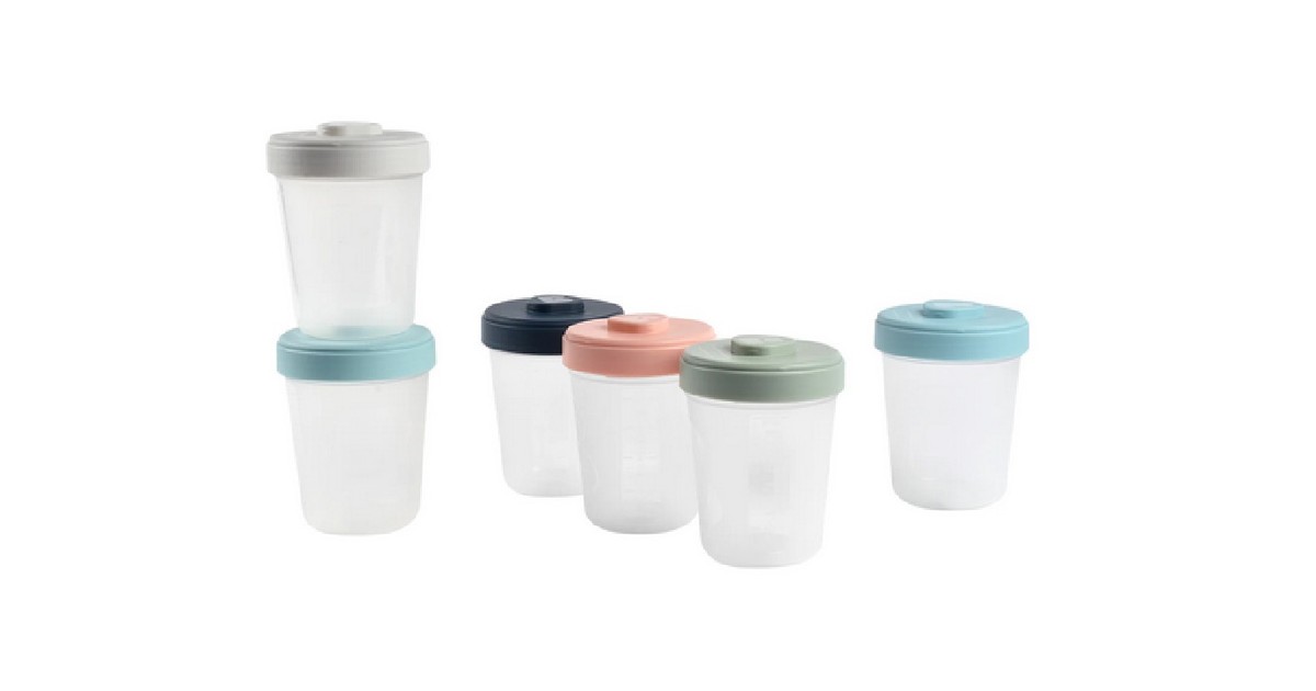 Beaba Food Storage Toddler Set 250ML Eucalyptus | Baby Bunting AU