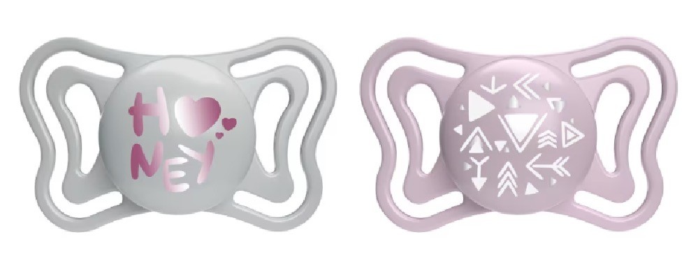 Chicco Physioforma Silicone Soother 2-6M 2 Pack - Pink | Dummies | Baby ...
