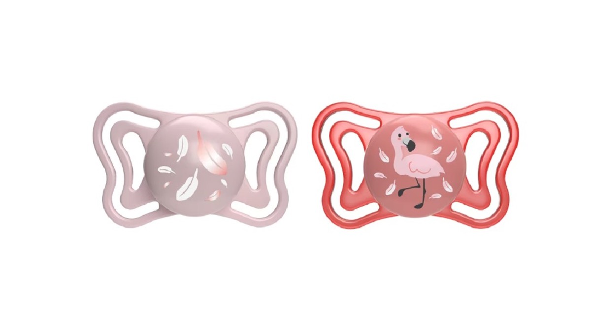 Chicco Physioforma Silicone Soother 2 Pack Pink Size 6-16 Months | Baby ...