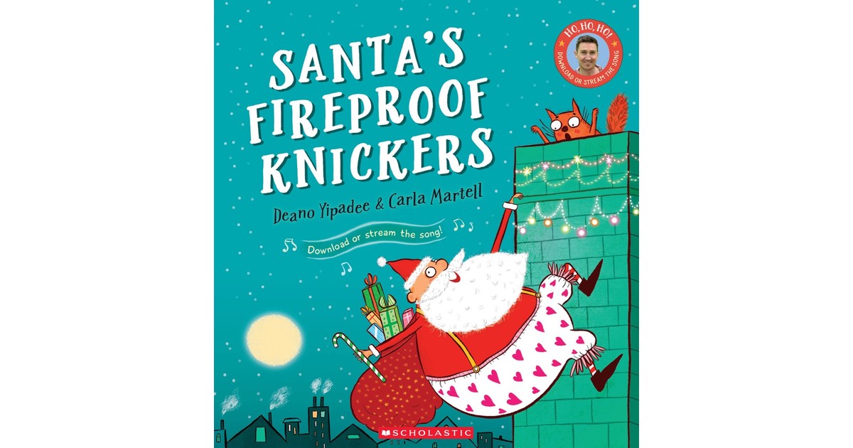 Santa’S Fireproof Knickers Book | Baby Bunting NZ