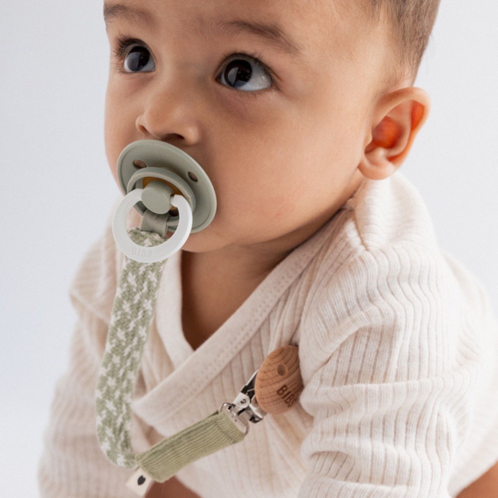 Bibs Pacifier Clip Baby - Blue | Dummies | Baby Bunting AU