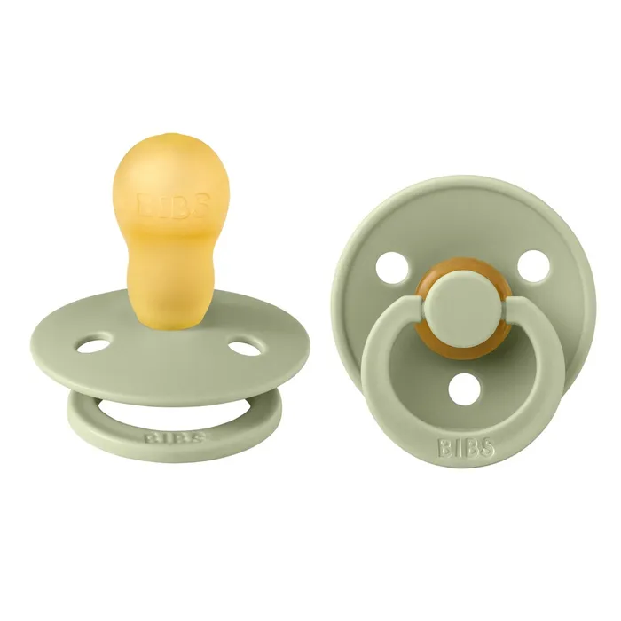 Bibs Pacifier Round Stage 3 - Sage | Baby Bunting NZ