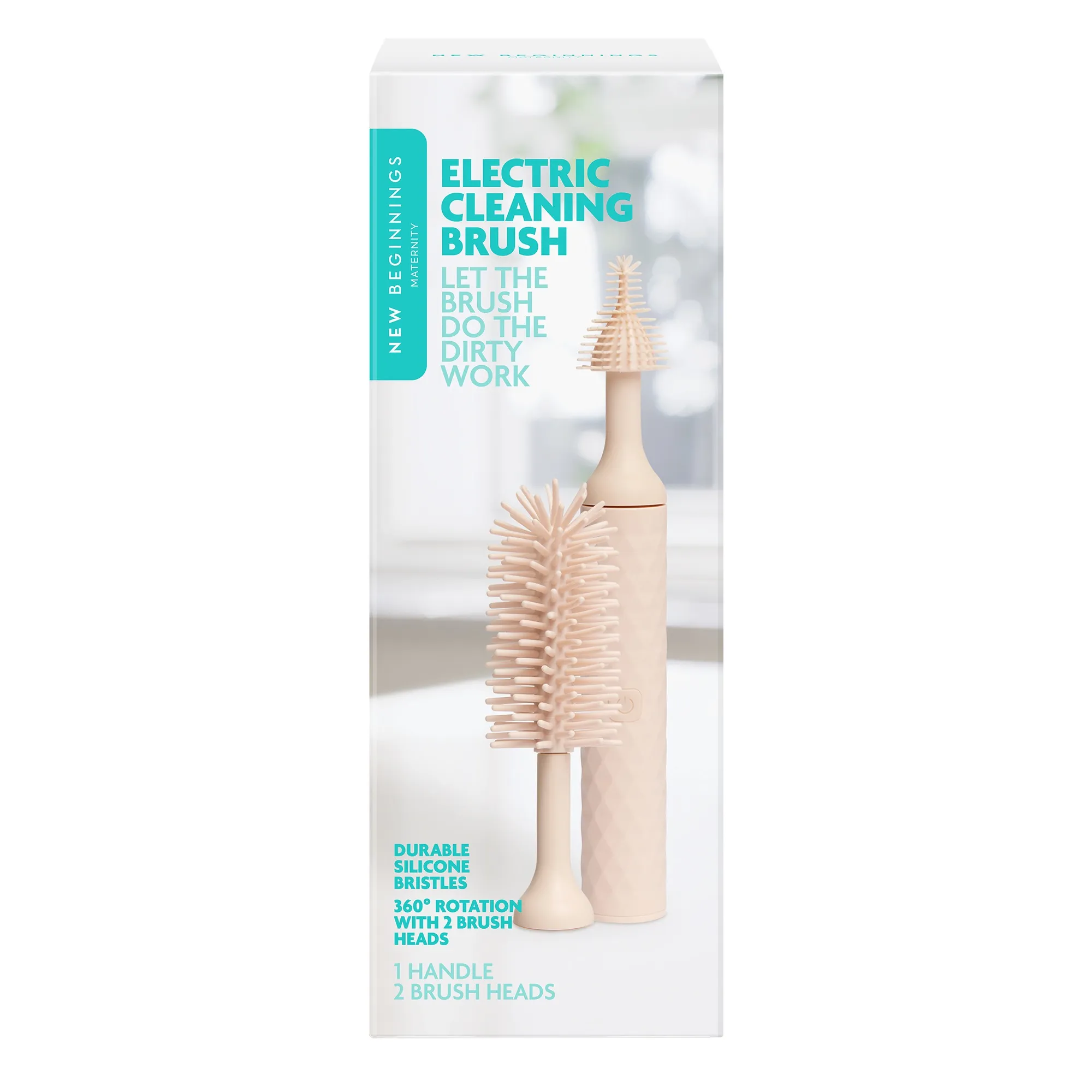 New Beginnings Electric Cleaning Brush | Baby Bunting AU