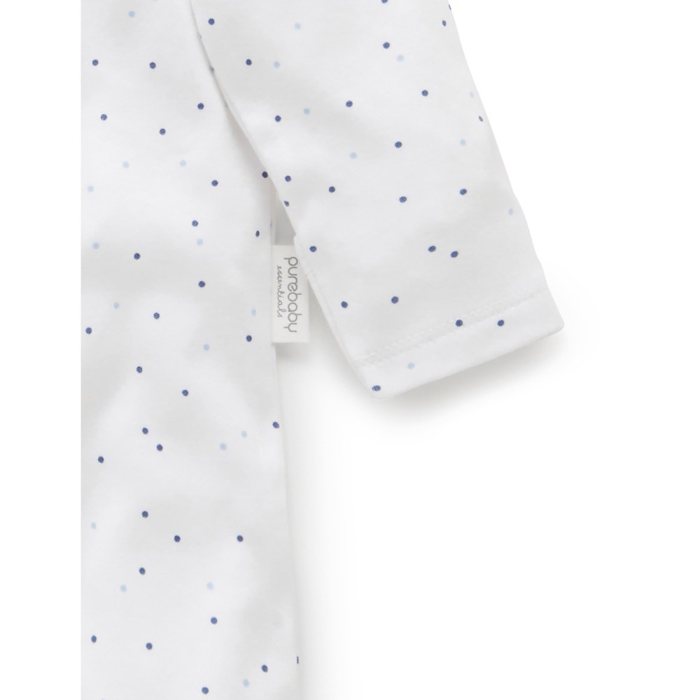 Purebaby 2 Pack Growsuit Essential Blue | Baby Onesies | Baby Bunting AU