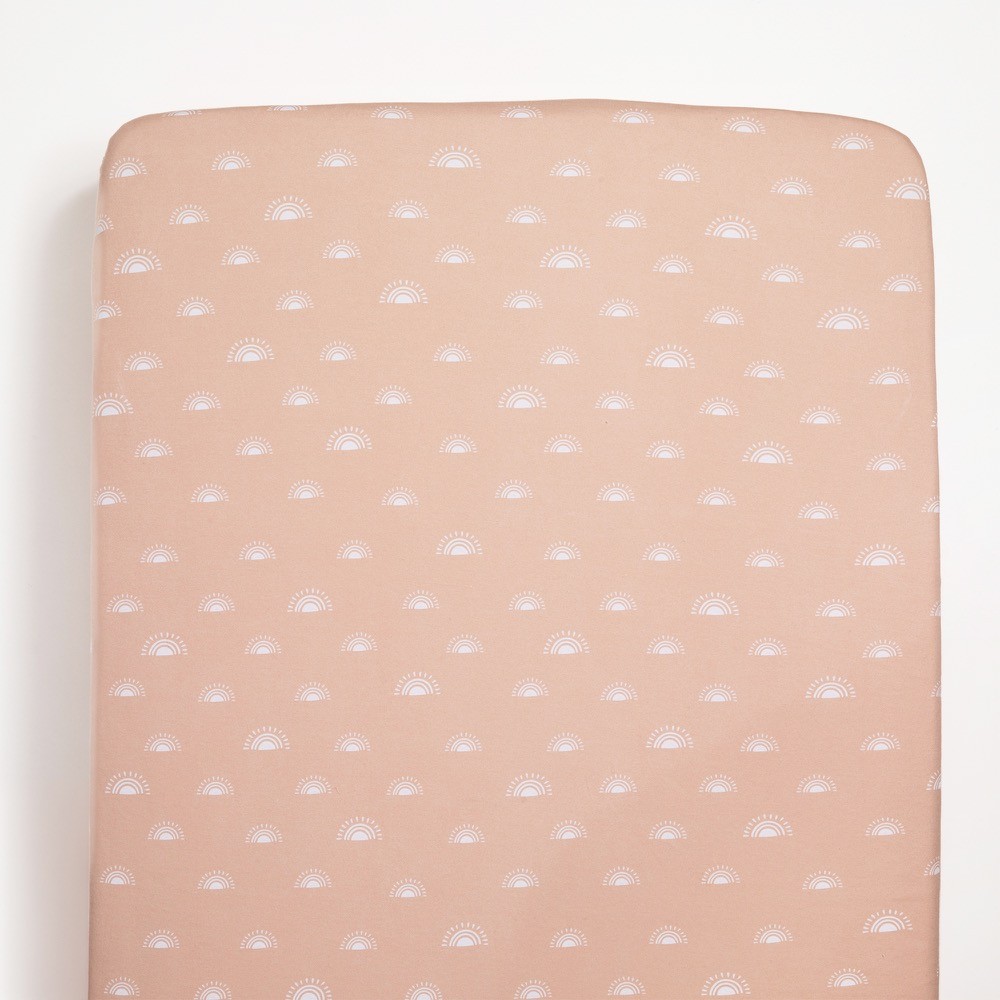 Living Textiles 2 Pack Fitted Sheet Cot Boho Bliss | Cradle | Baby ...