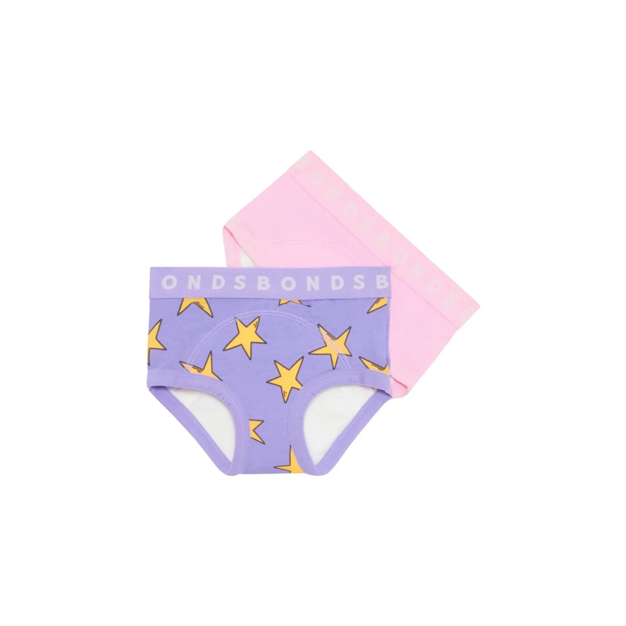 Bonds 2 Pack Whoopsies Twinkle Twinkle / Pink | Baby Bunting AU