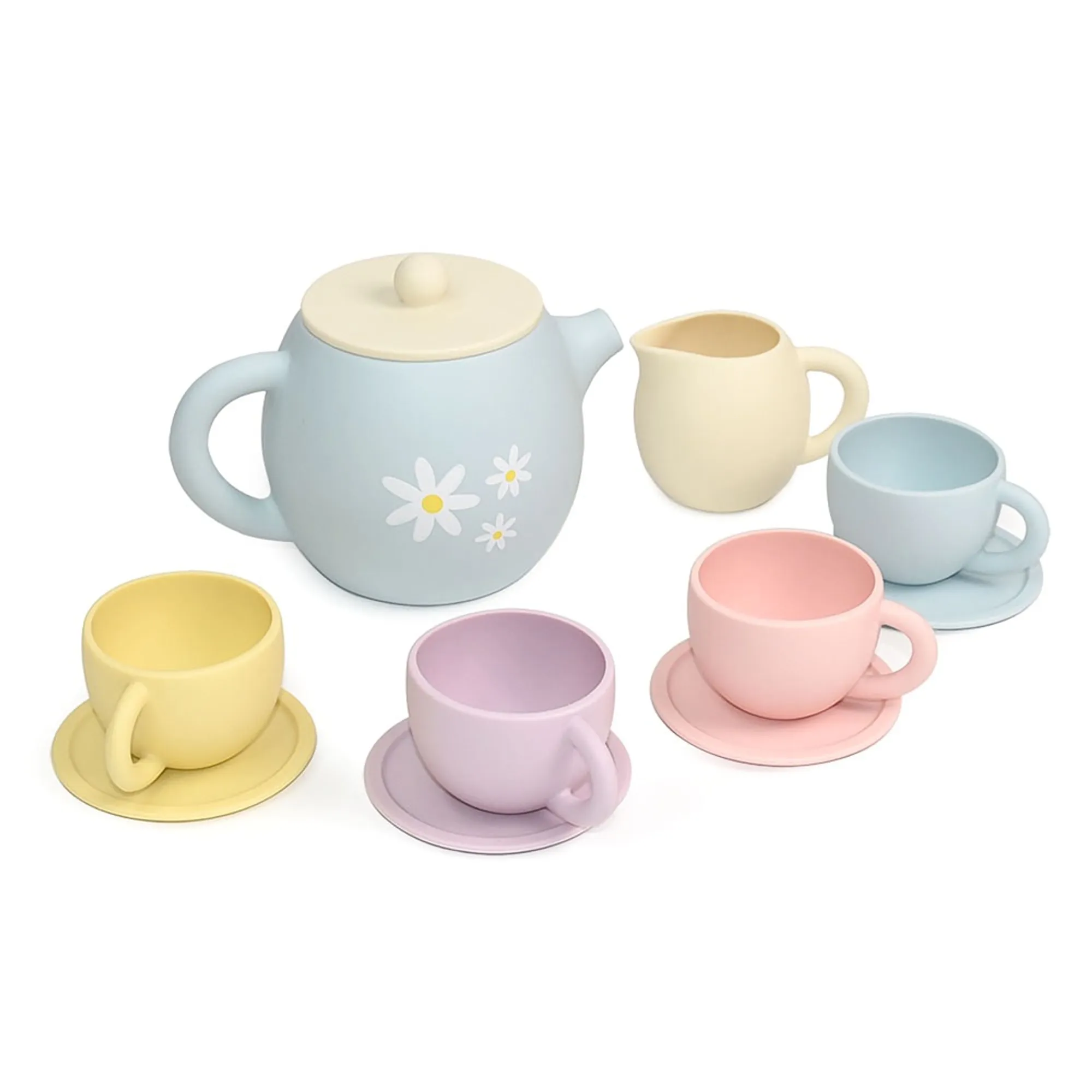 Little Rawr Silicone My First Tea Set | Baby Bunting AU