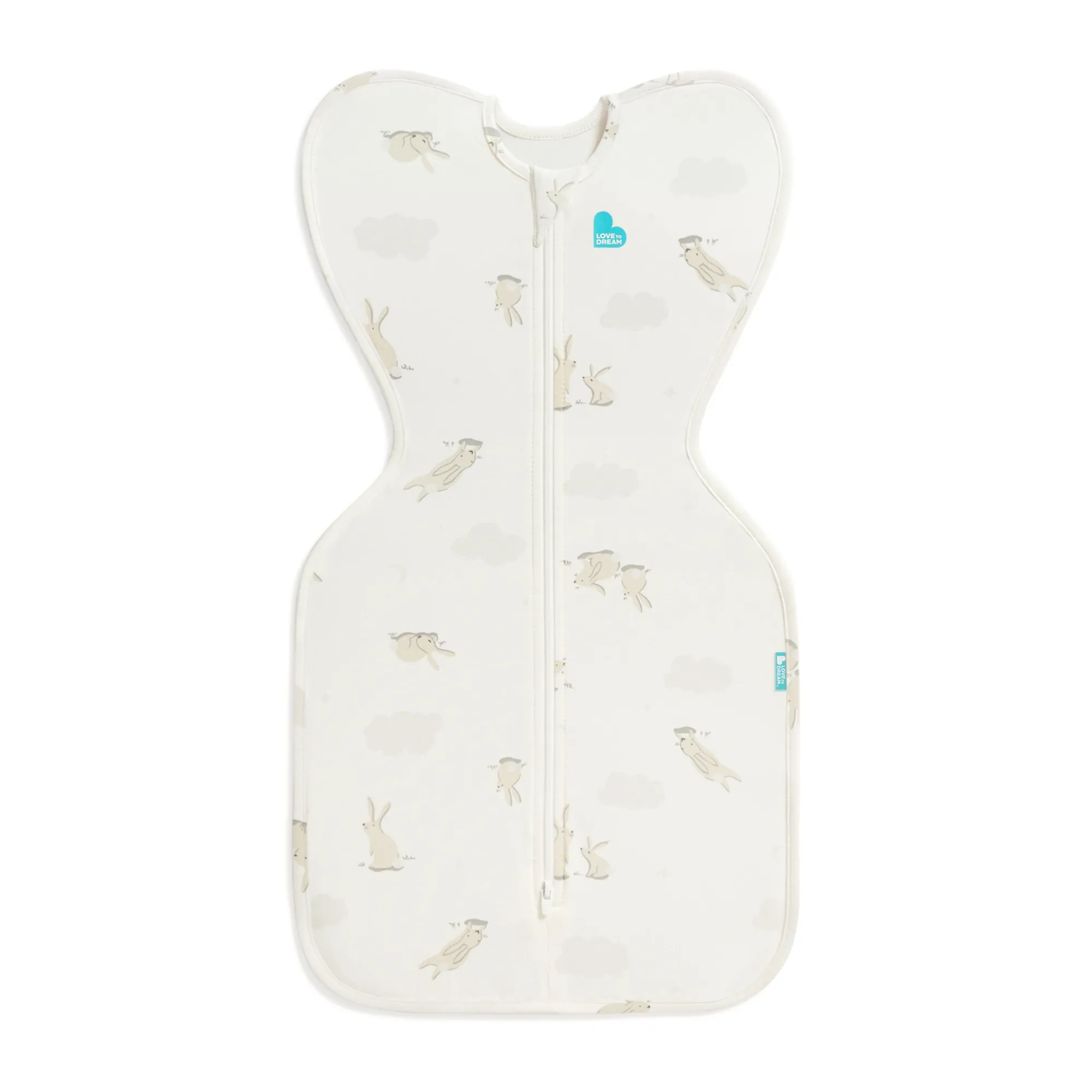 Love to Dream Swaddle Up 1.0 Tog Cloud Bunnies Size Newborn | Baby ...