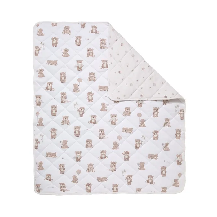 Living Textiles Cot Comforter Cuddly Bear | Baby Bunting NZ