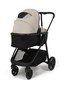 4baby Como Stroller Black Oatmeal | Baby Bunting AU
