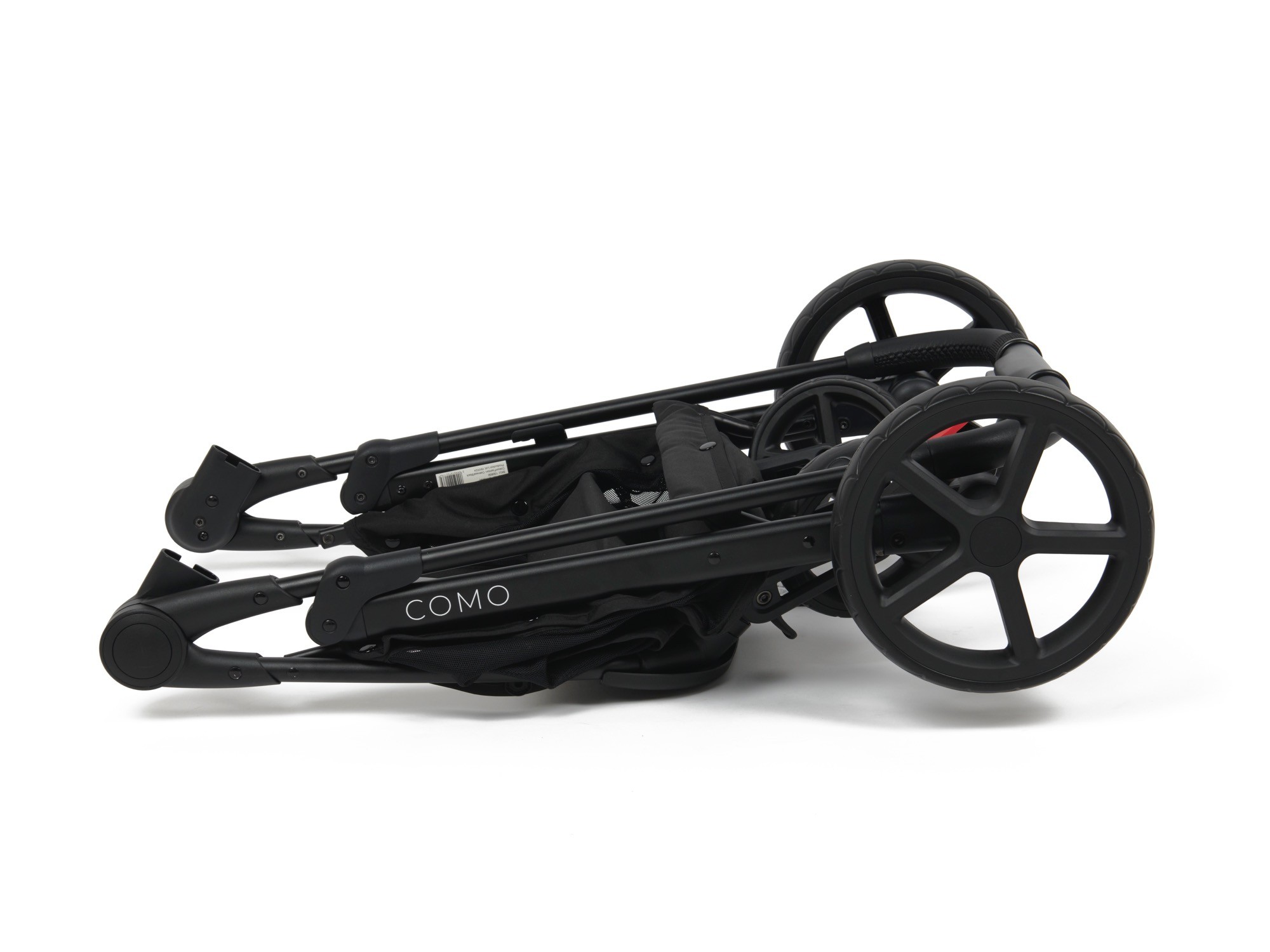 4Baby Como Stroller Black Oatmeal | 4 Wheel Prams | Baby Bunting AU