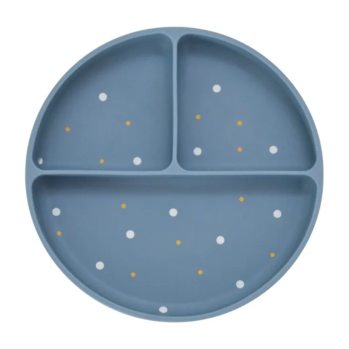 Little Rawr Divider Plate Round - Safari | Baby Bunting AU