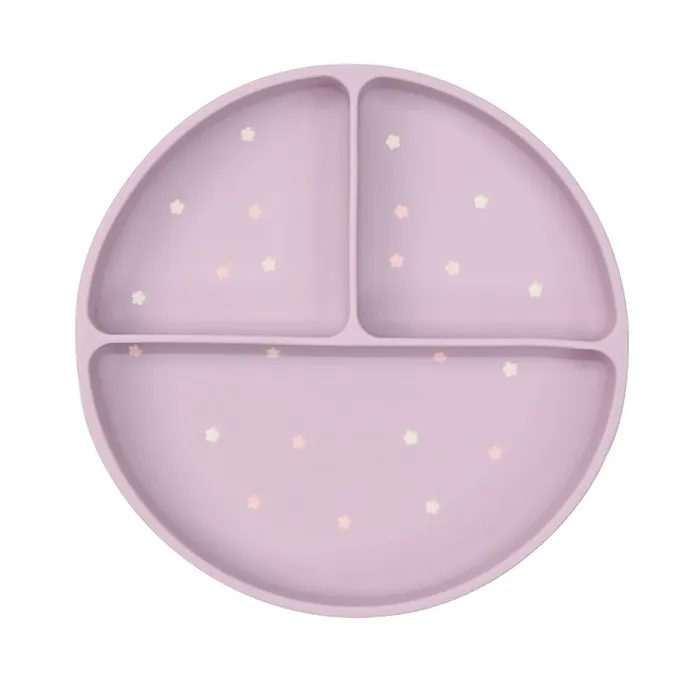 Little Rawr Divider Plate Round - Forest Friends | Baby Bunting AU