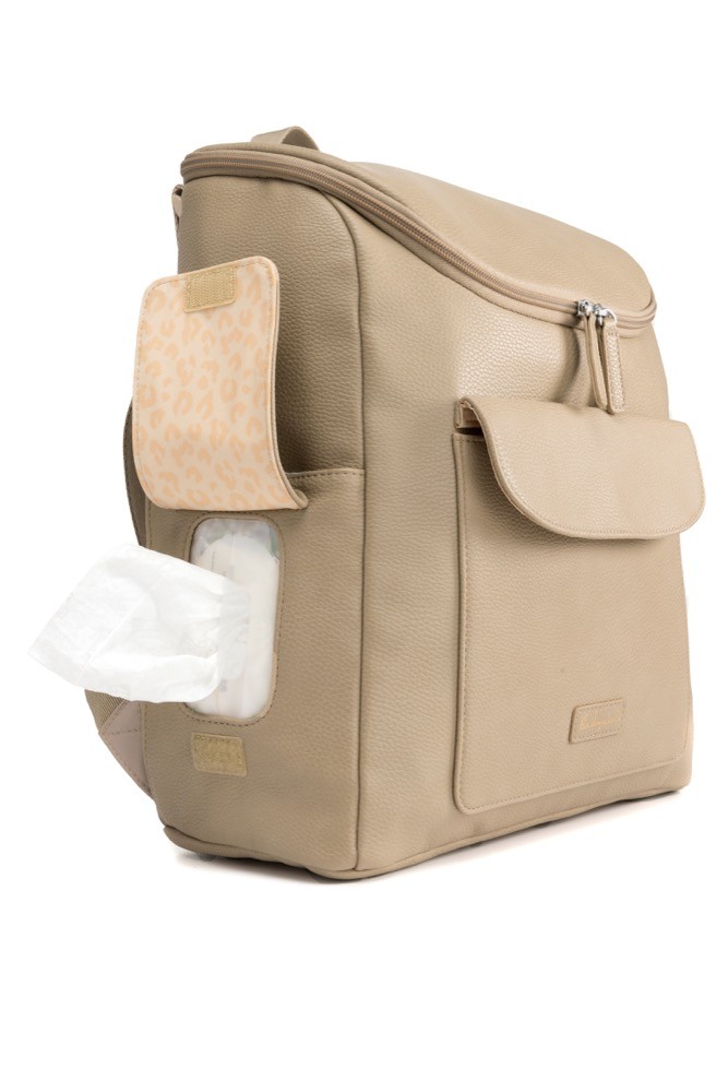 Babymel Lennox Nappy Bag Oat | Nappy Bags | Baby Bunting AU