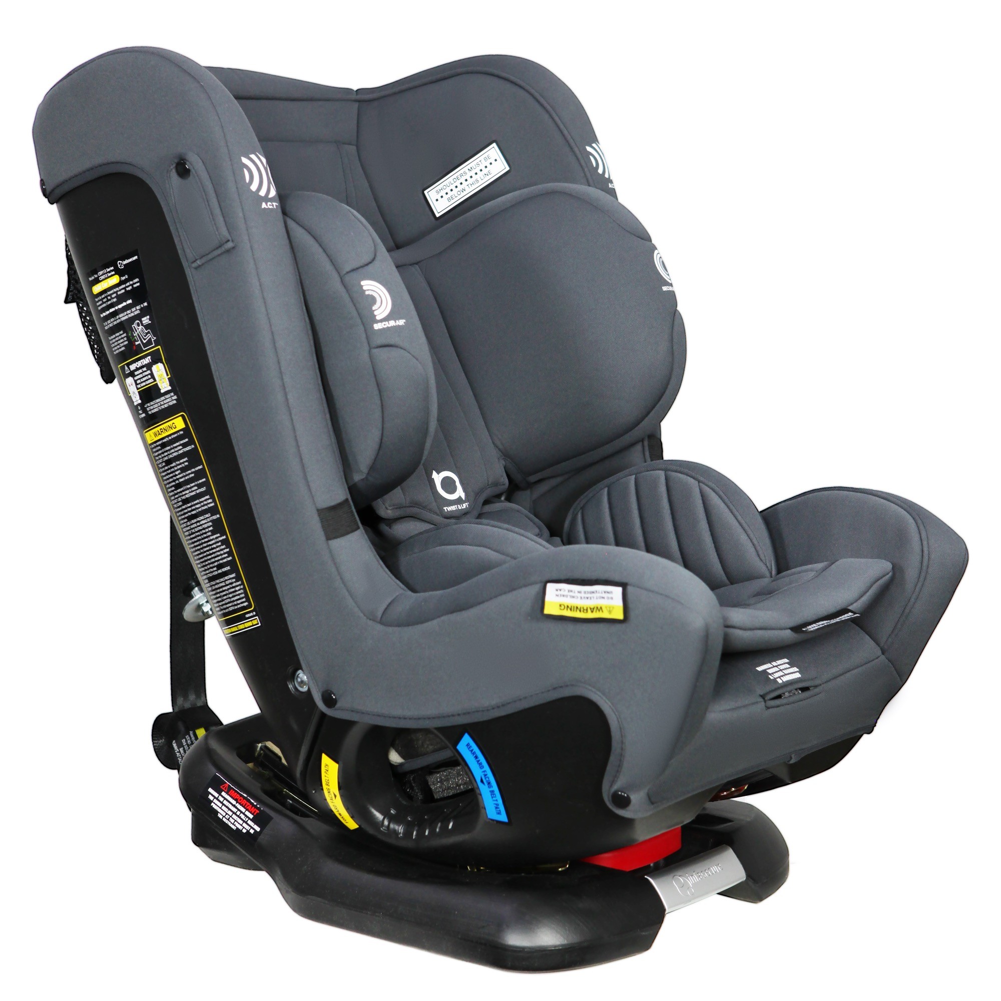 Infasecure Assure 0 To 8 Years Car Seat Grey | Harnessed Boosters ...