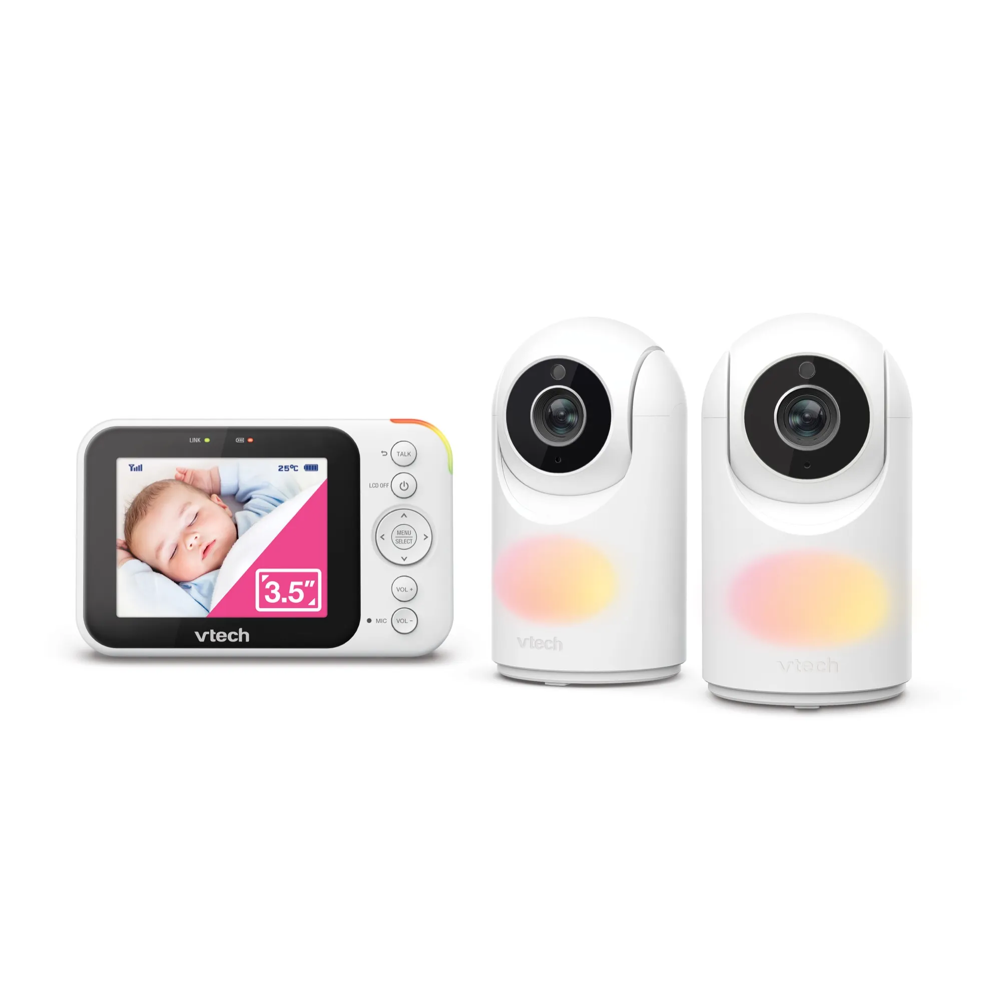 VTech Video & Audio Monitor BM3900N 2-Camera | Baby Bunting NZ