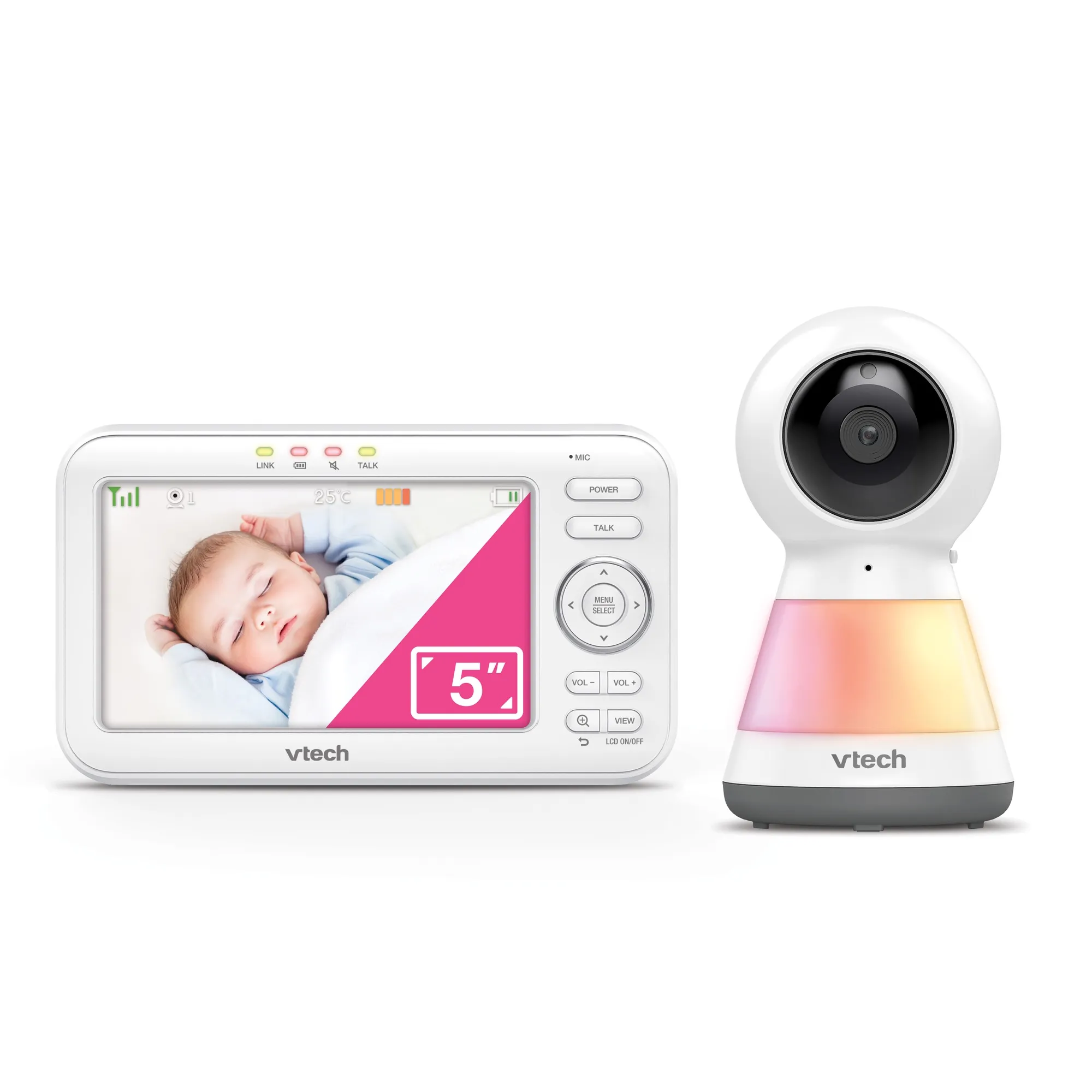 VTech Video & Audio Monitor BM5350N | Baby Bunting AU