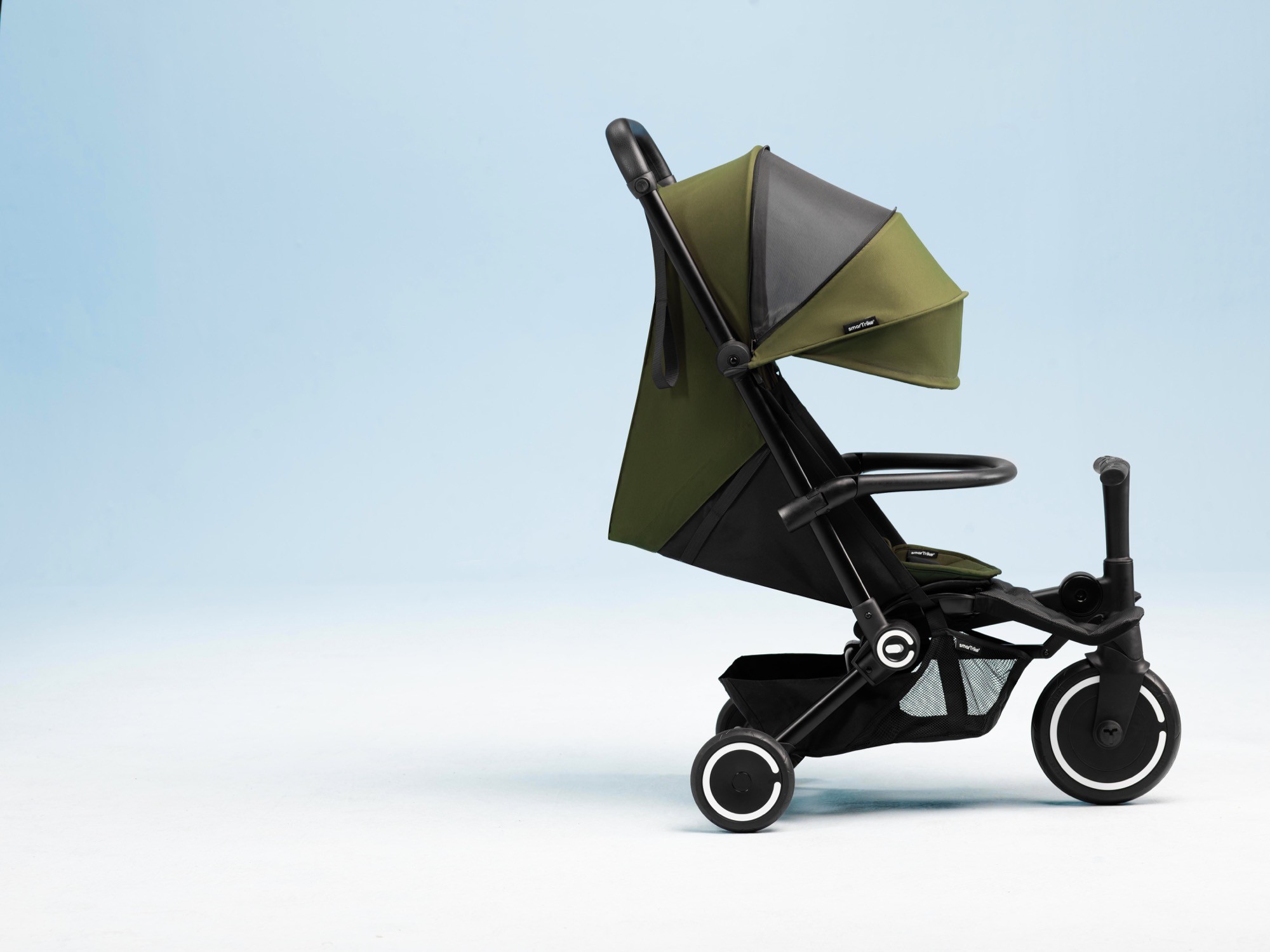 SmarTrike Traveler Stroller Olive Green | Strollers | Baby Bunting AU