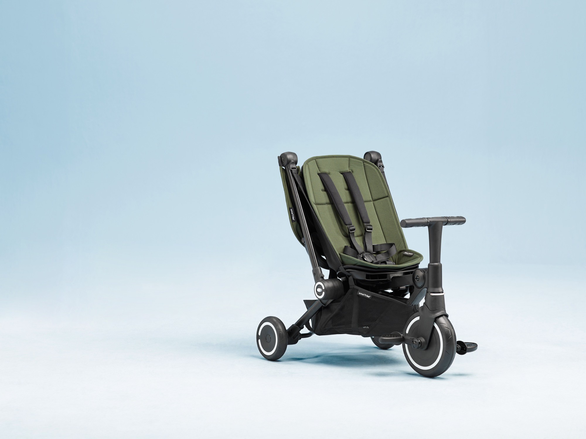 SmarTrike Traveler Stroller Olive Green | Strollers | Baby Bunting AU