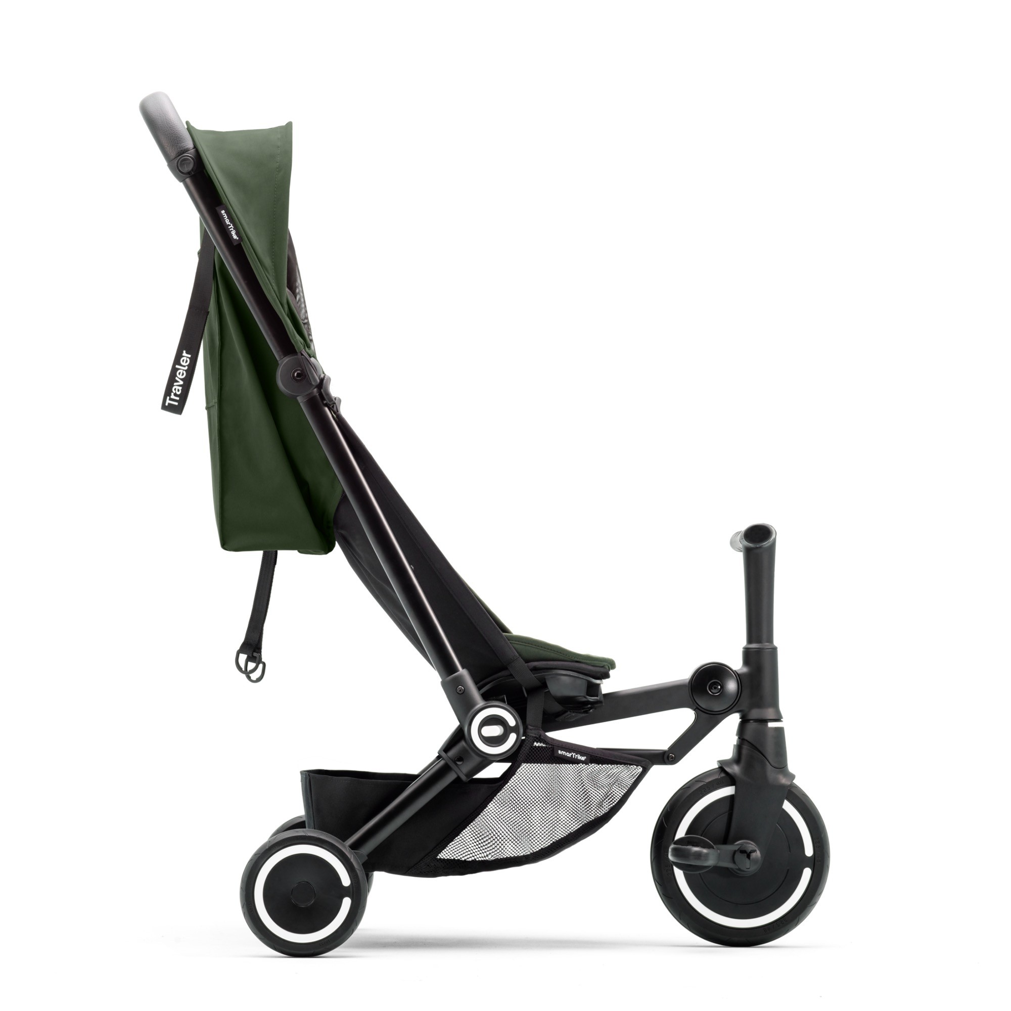 SmarTrike Traveler Stroller Olive Green | Strollers | Baby Bunting AU