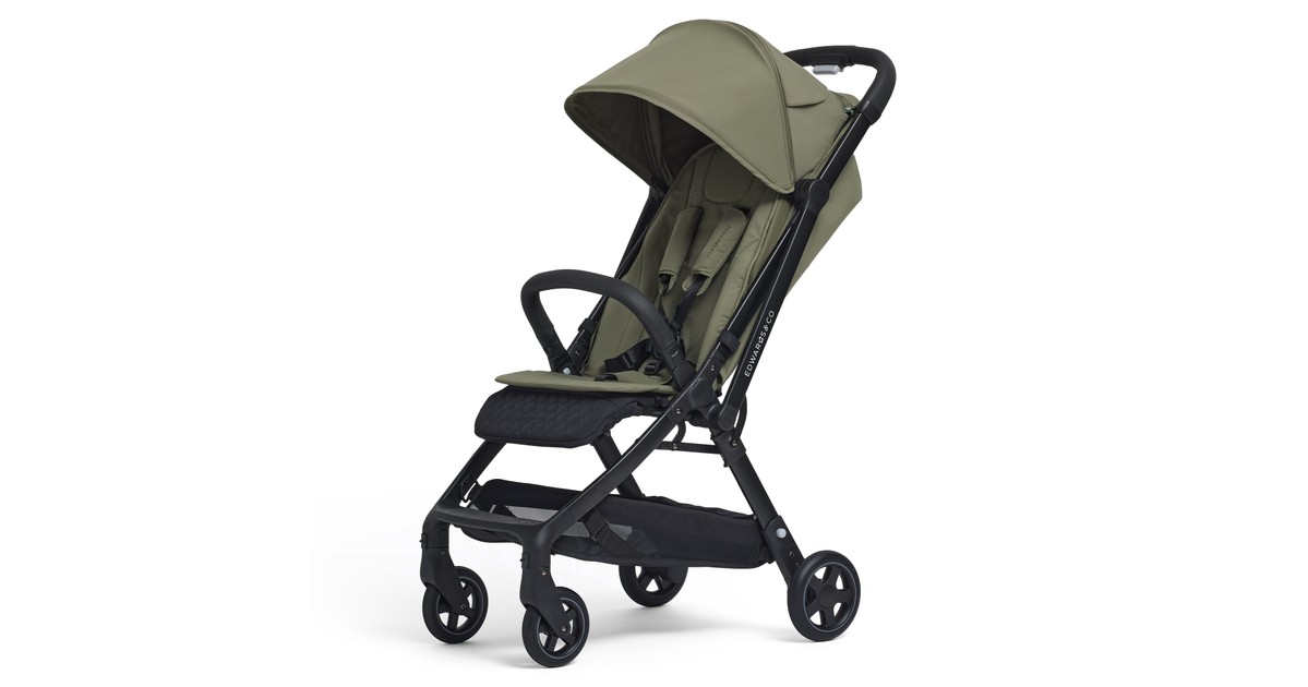 Edwards & Co Lucci Stroller Khaki | Baby Bunting NZ
