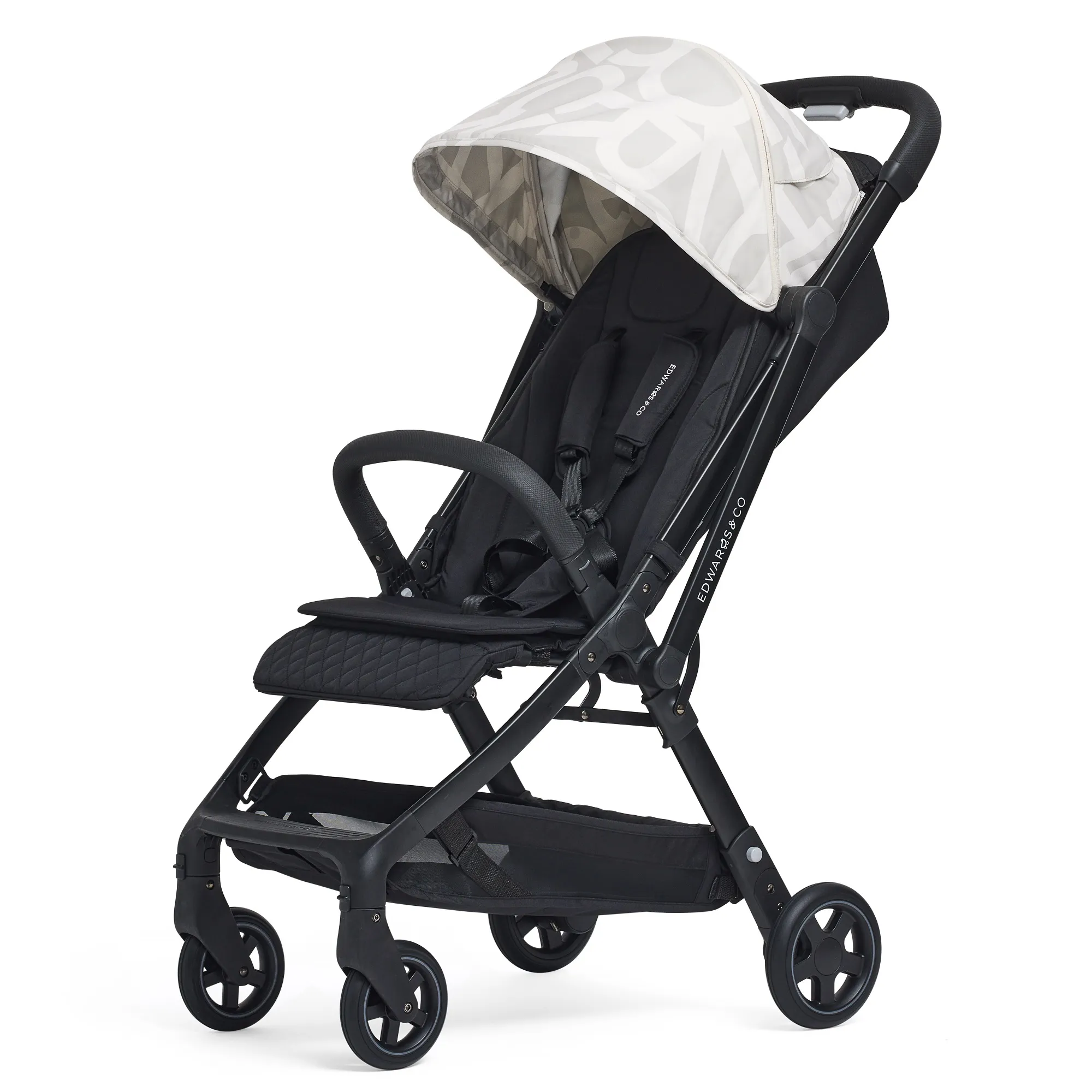 Edwards & Co Lucci Stroller Arctic White | Baby Bunting AU