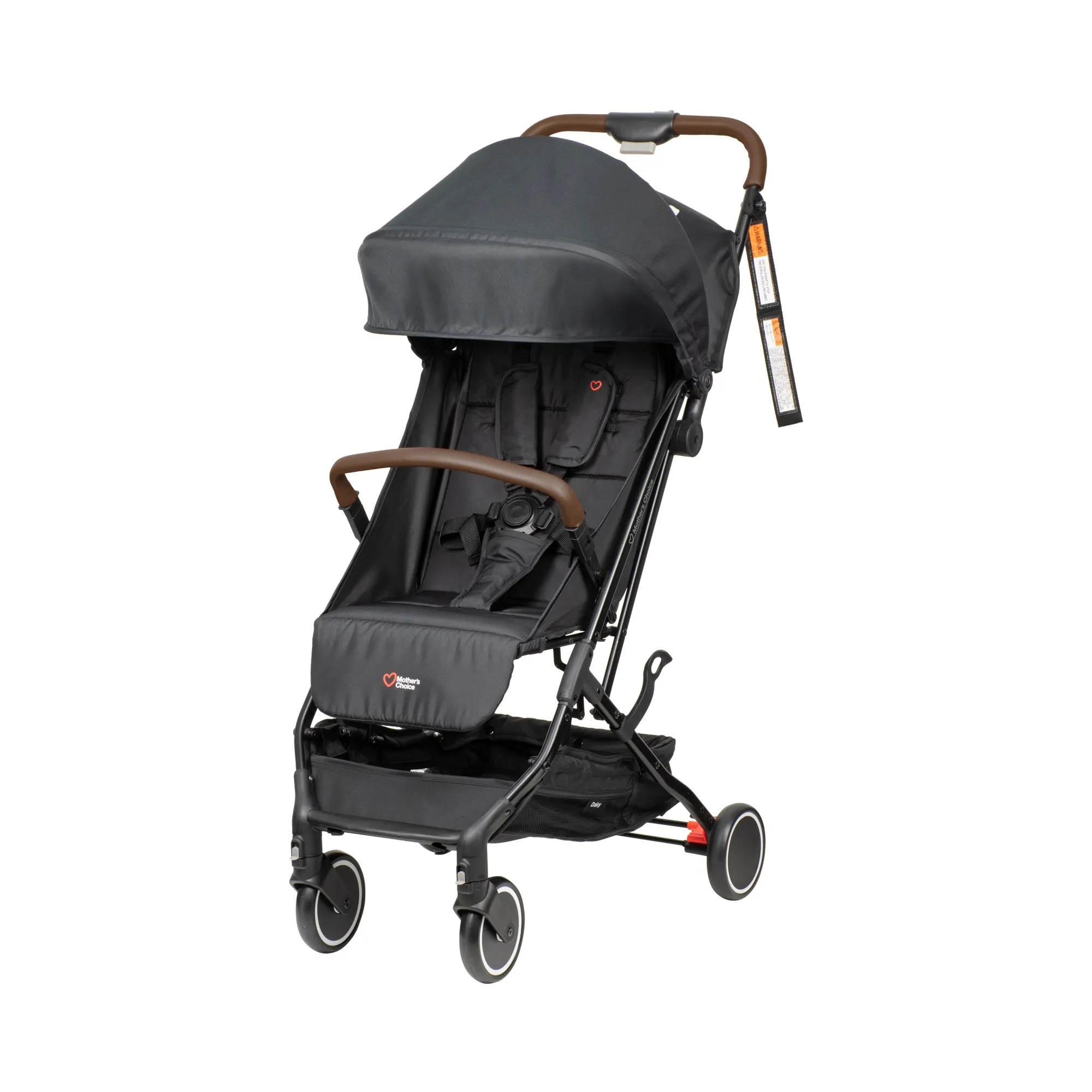Mother's Choice Daisy Compact Stroller Black | Baby Bunting AU