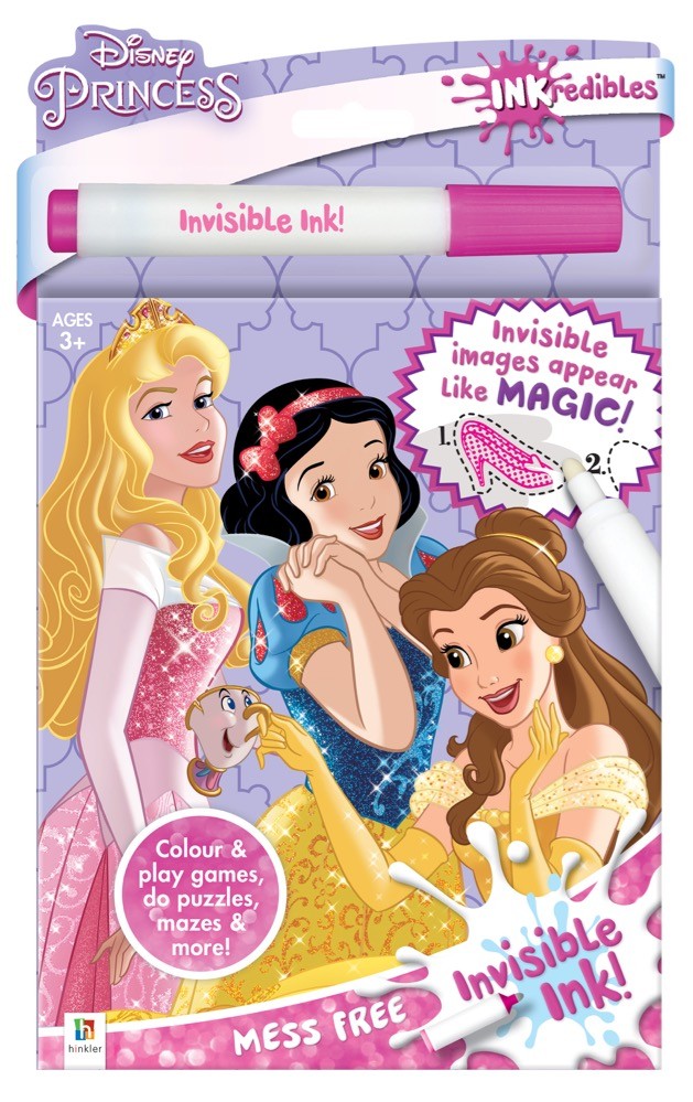 Inkredibles Disney Princesses Invisible Ink | Art & Craft | Baby Bunting AU
