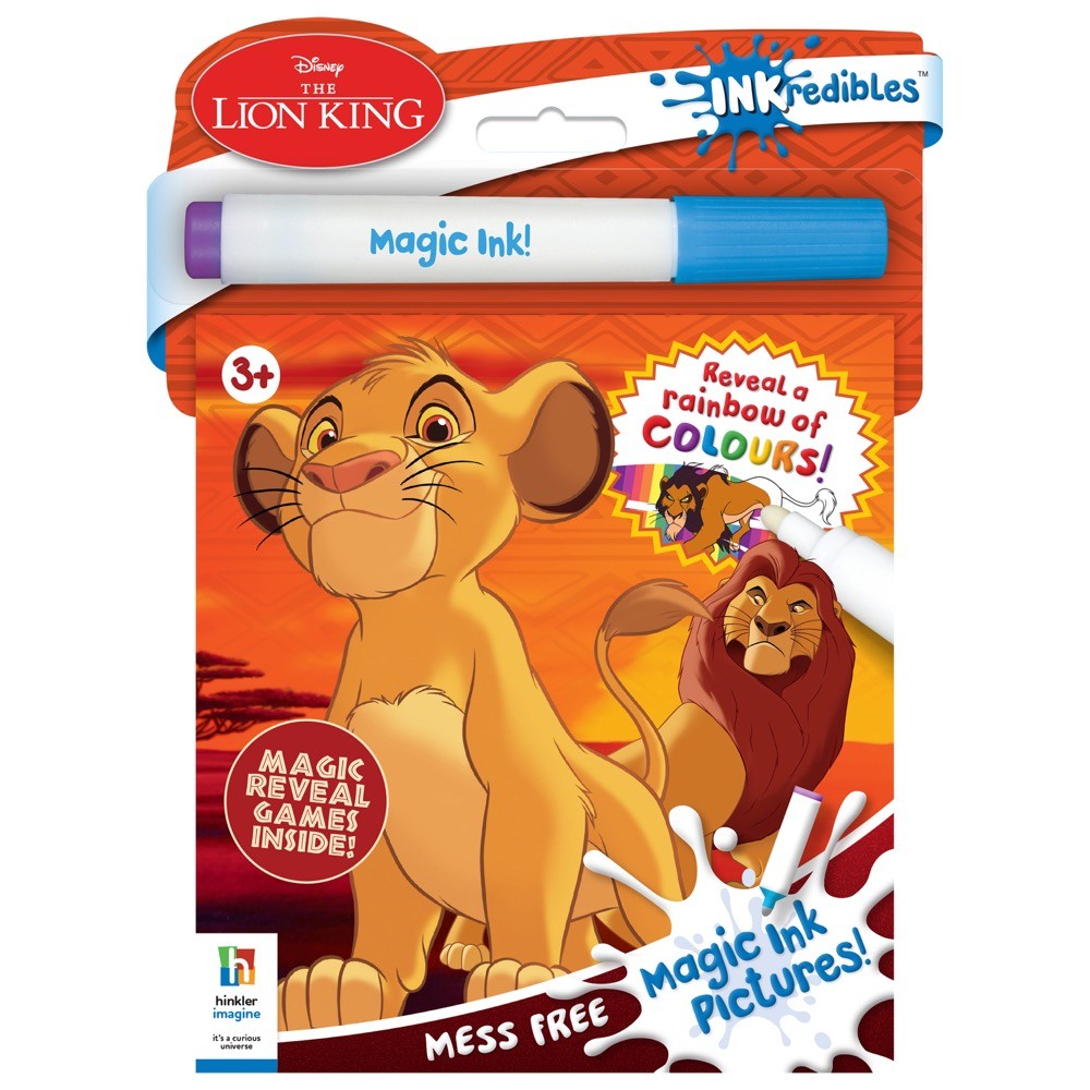 Inkredibles The Lion King Magic Ink Pictures | Art & Craft | Baby ...