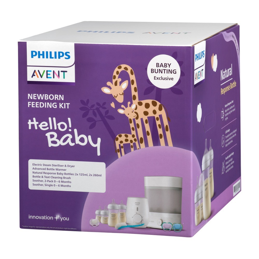 Avent Newborn Feeding Kit | Newborn Feeding Set | Baby Bunting AU