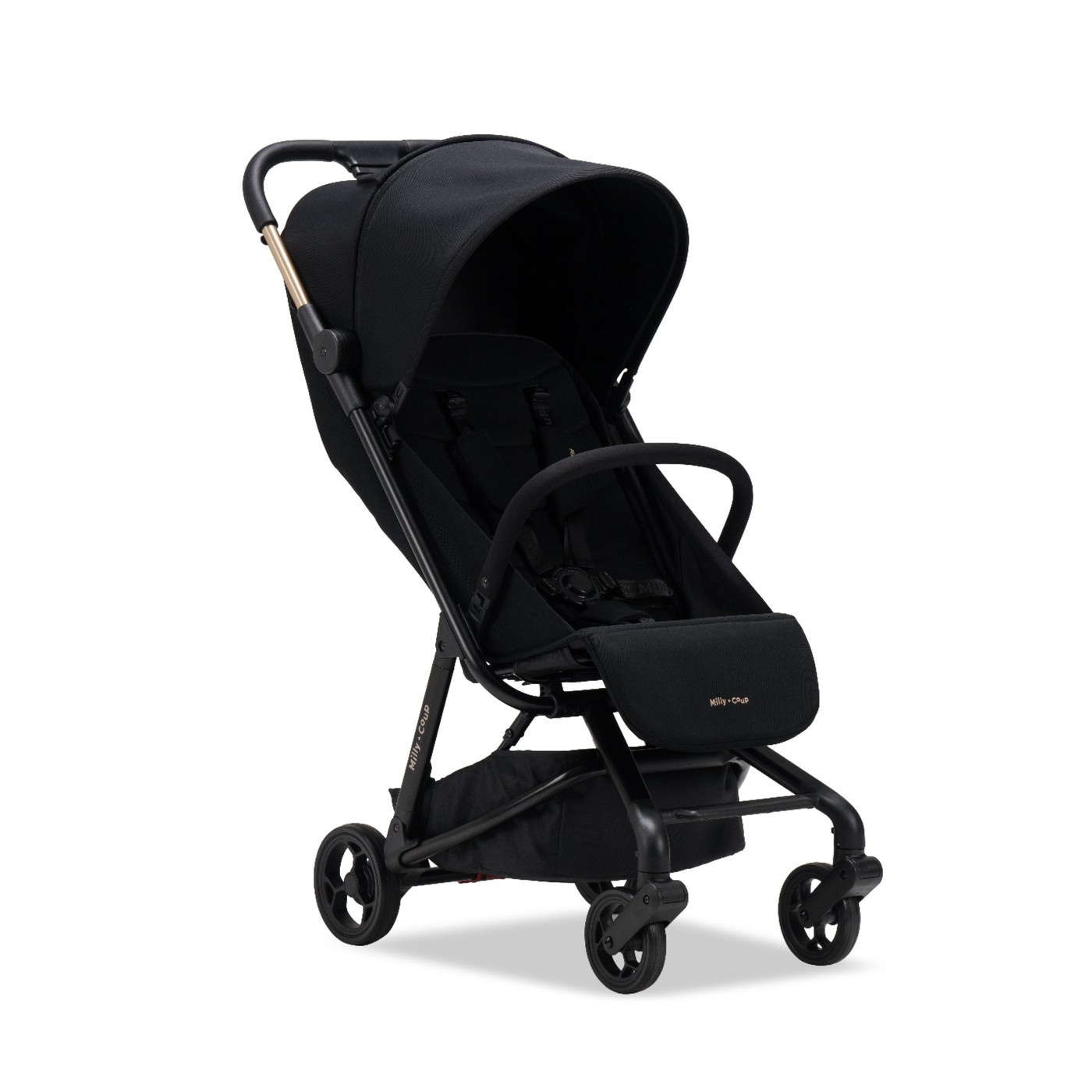 Milly & Coup Pixi Stroller & Newborn Pack Bundle Black | Baby Bunting AU