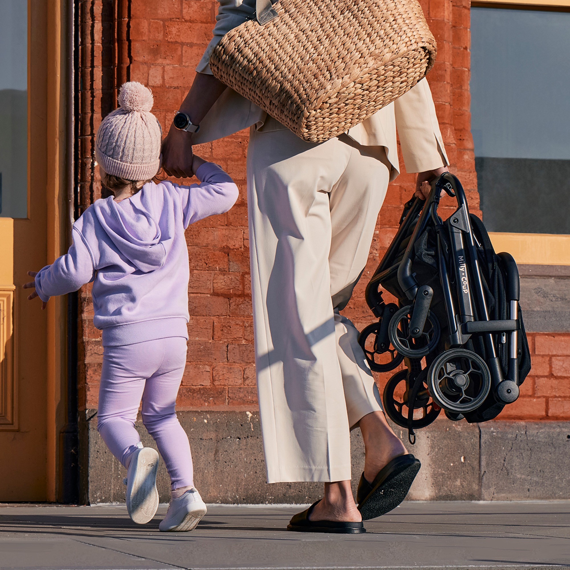 Milly & Coup Pixi Stroller & Newborn Pack Bundle Black | Strollers ...