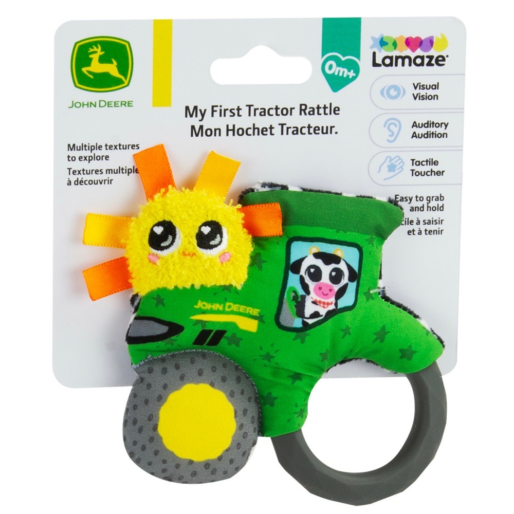 Lamaze John Deere My First Tractor Rattle | Interactive Toys | Baby ...