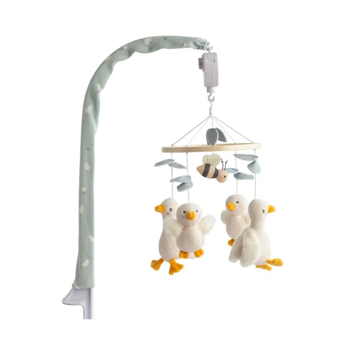 Living Textiles Musical Mobile Goosey Goosey | Baby Bunting AU