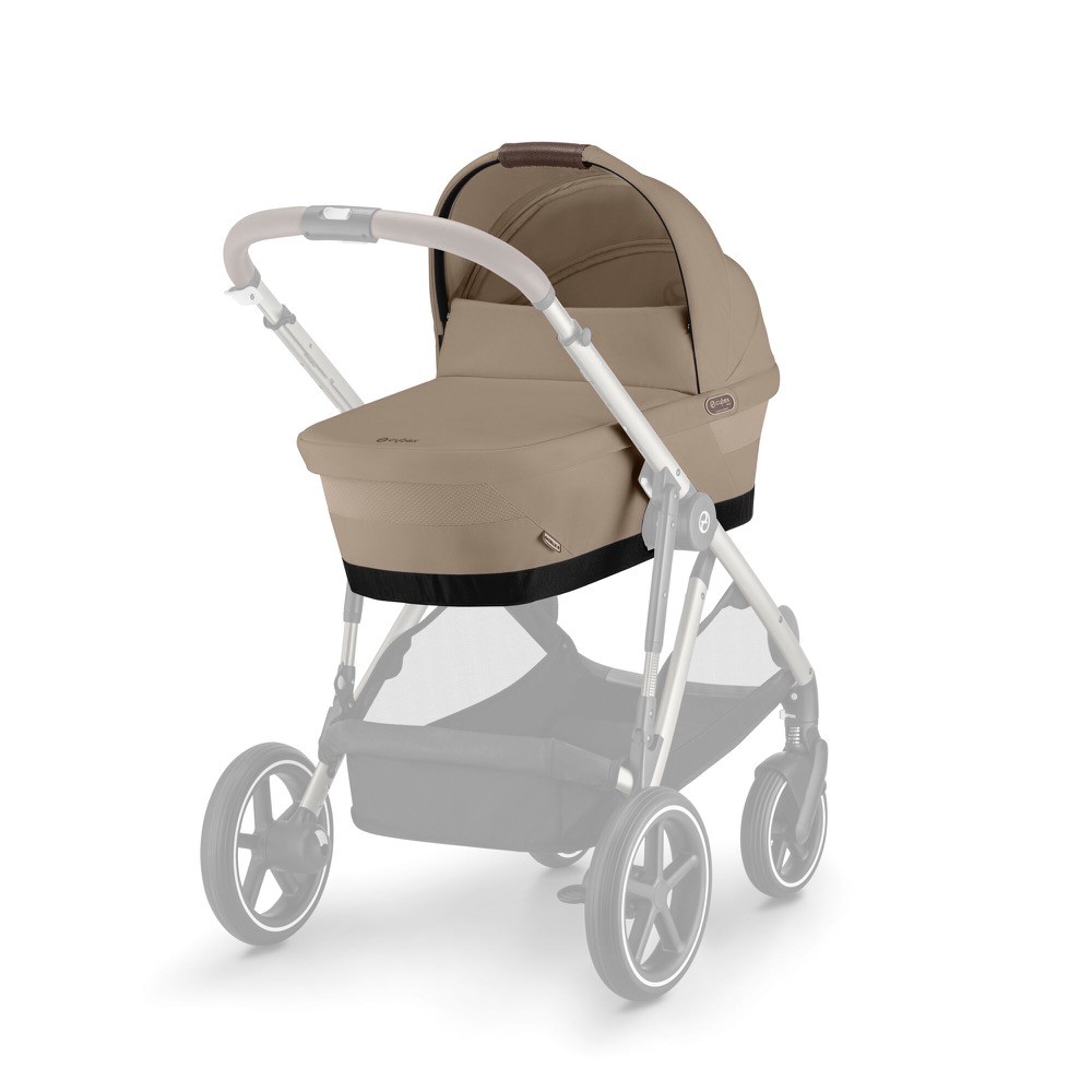 Cybex Gazelle S Stroller 2023 Almond Beige | 4 Wheel Prams | Baby ...