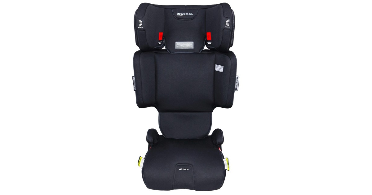 Infasecure Altitude Quantum Pro Booster Black | Baby Bunting AU