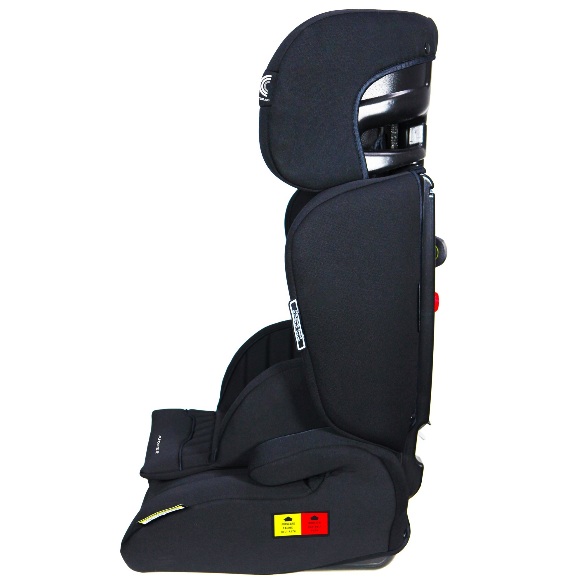 Infasecure Attest Quantum Pro Convertible Booster Black | Harnessed ...