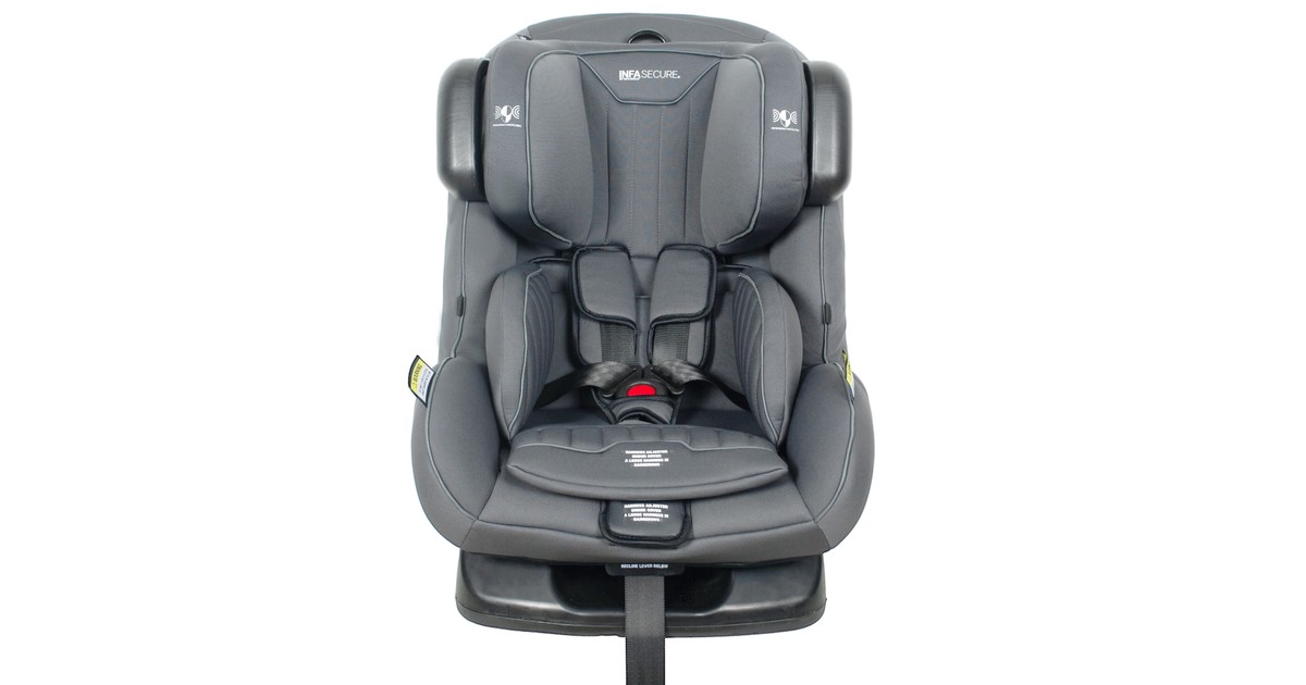 Infasecure Spectre Ifix Convertible Car Seat Grey | Baby Bunting AU