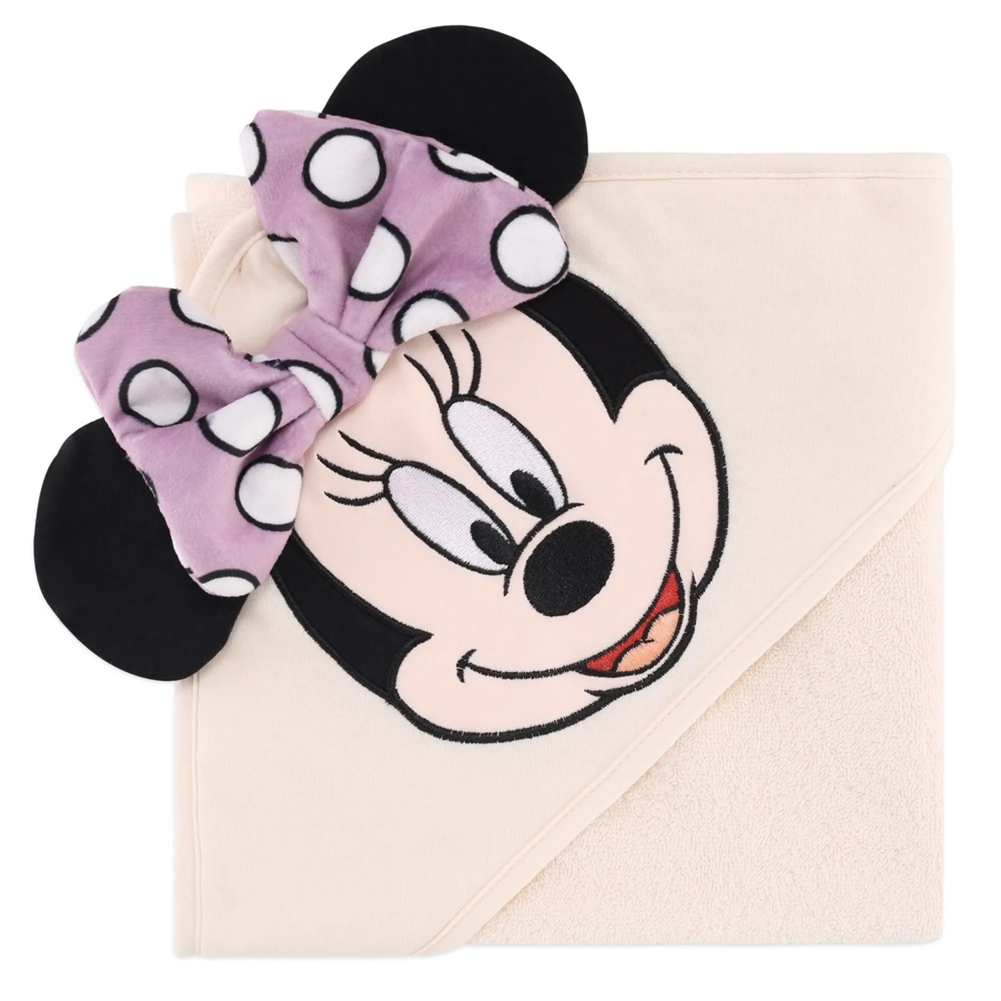 Disney Hooded Towel Minnie Mouse | Baby Bunting AU