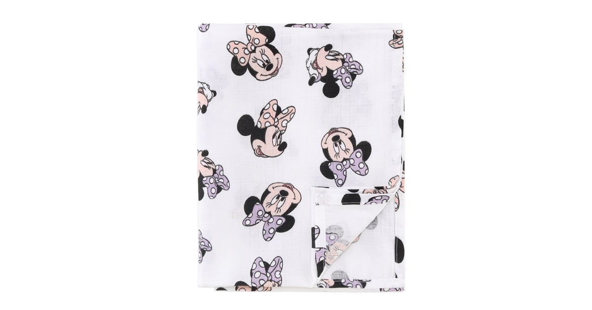 Disney Muslin Wrap Minnie Mouse | Baby Bunting NZ