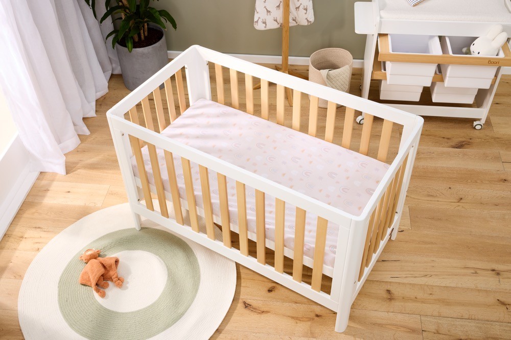 4Baby 2 Pack Fitted Sheet Cot Flannel Pippa/Half Sun | Cot | Baby ...