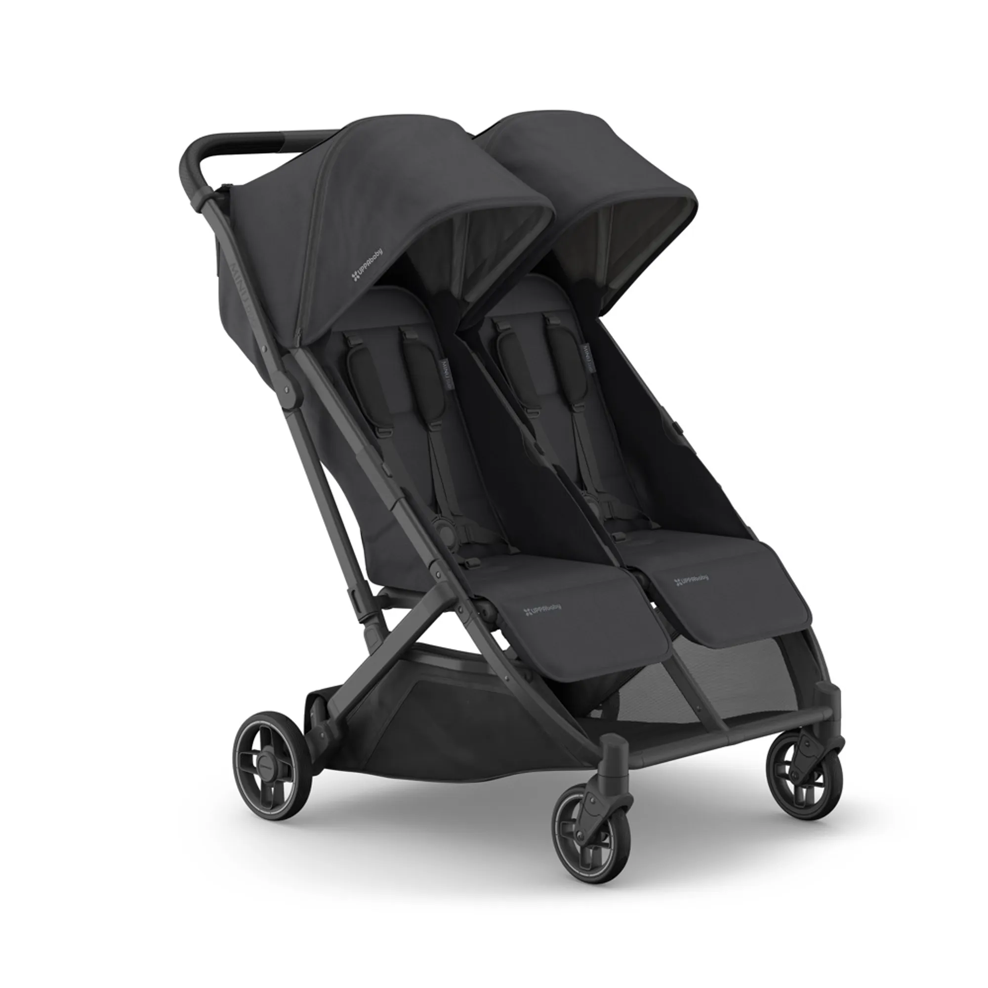 Uppababy Minu Duo Double Stroller Jake Carbon | Baby Bunting NZ