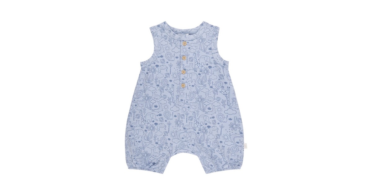 Bilbi Romper Lenny Blue Haze | Baby Bunting NZ