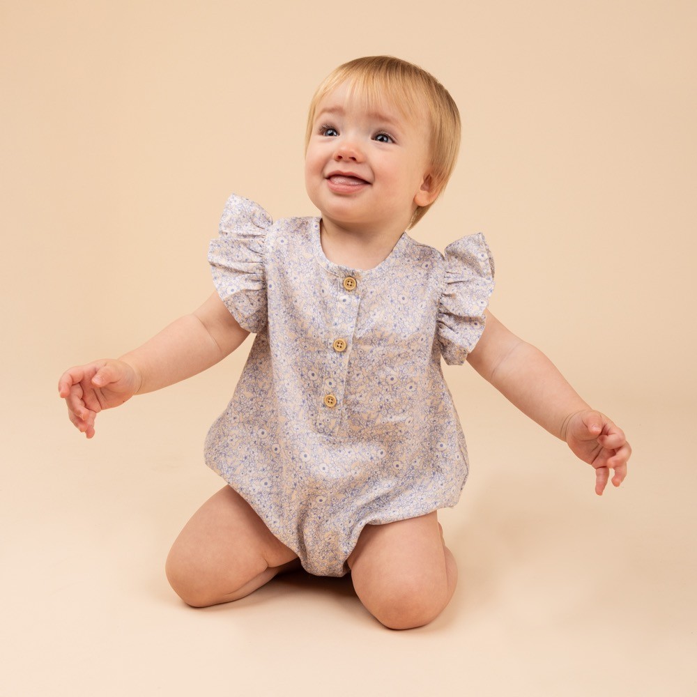 Bilbi Romper Lullaby Natural | Baby Onesies | Baby Bunting AU