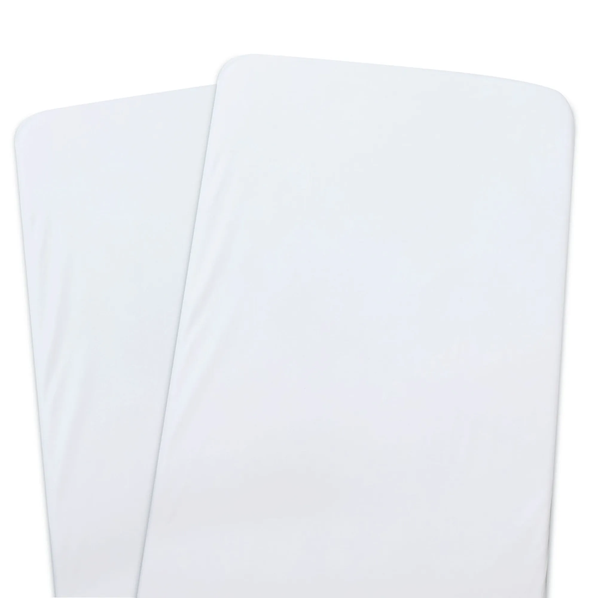 Bubba Blue Bedside Sleeper Fitted Sheet 2 Pack White | Baby Bunting AU