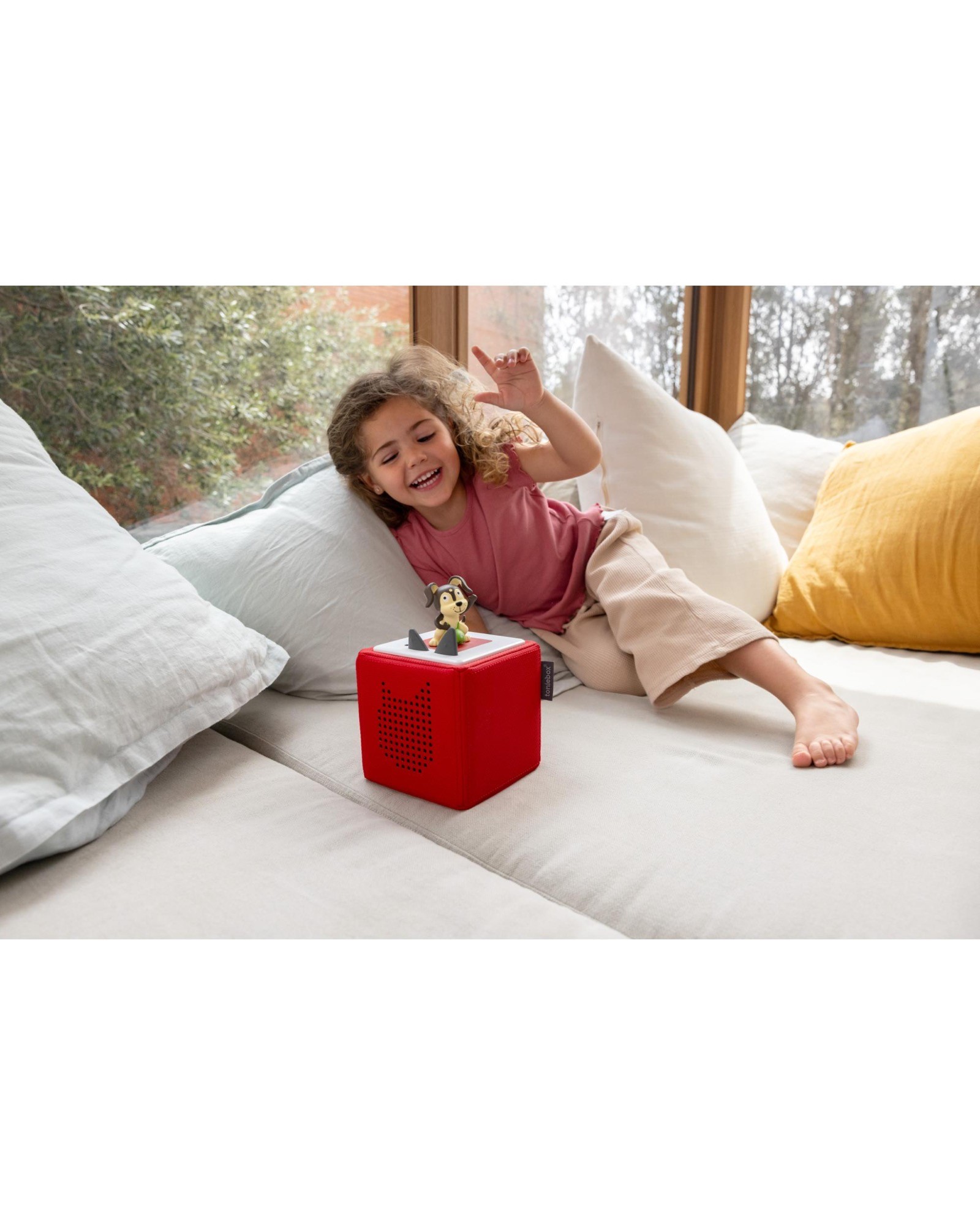 Tonies Toniebox Playtime Puppy Starter Set - Red | Childrens Books ...