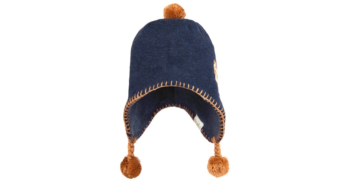Toshi Earmuff Organic Frenchie Navy | Baby Bunting AU