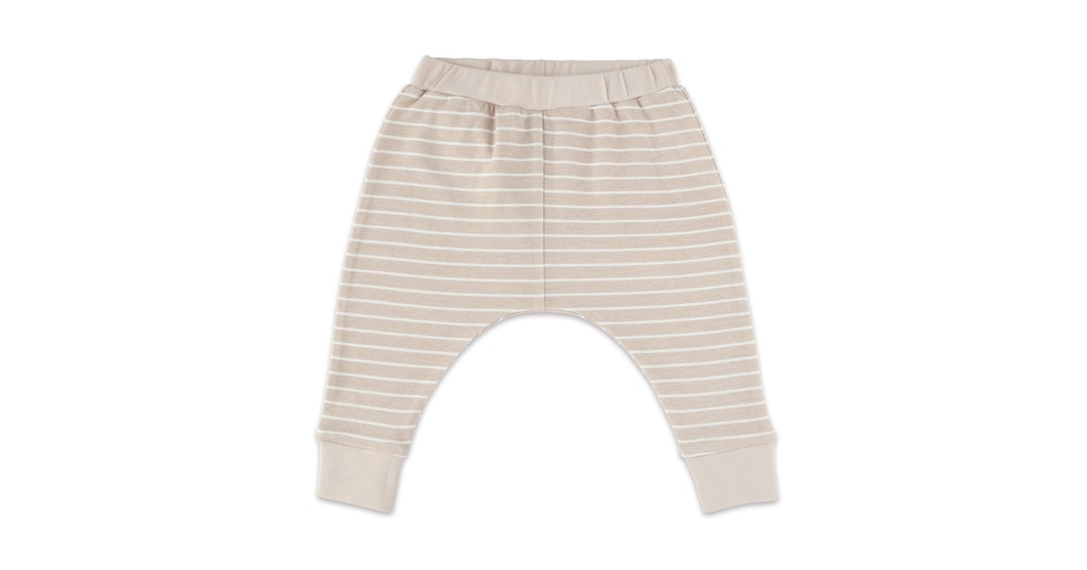 4Baby Pants Stripe Tan | Baby Bunting AU